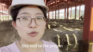steel structure project site 2