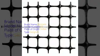 Fiberglass Geogrid 100kn Road Reinforcement Solution