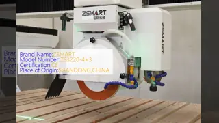 Professional Stone CNC Cutter High Efficiency Stone Saw