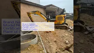 LIUGONG 9017FZTSG4 Mini Excavator Compact Indoor Power