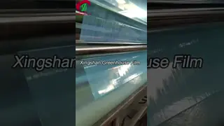 High-end anti-fogging and anti-drip PO greenhouse film