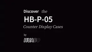 Counter Display Cabinet HB-P-05
