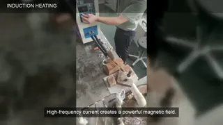 15KW Induction Heating Machine Fast Metal Welding Solution