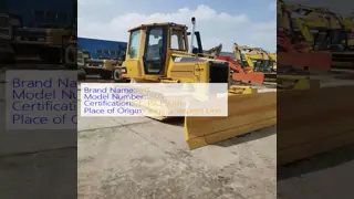 Reliable Used D5G Crawler Bulldozer 90HP Earthmoving Power