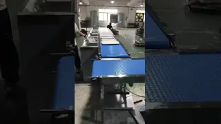 Stainless Steel Tableware Recycling Flat Conveyor Belt, Cafeteria Plate Recovery Conveyor, Commercia