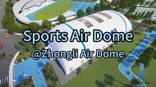 Custom Membrane Structure Gymnasium Solution for Sports Centers and School Stadiums