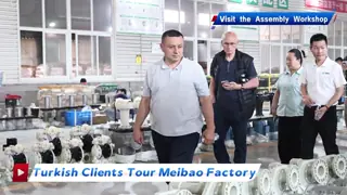 Turkish Clients Explore Meibao Factory – Impressed by Innovation & Value