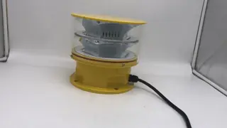 32.5cd Solar Aviation Obstruction Light 80m/s Low Intensity