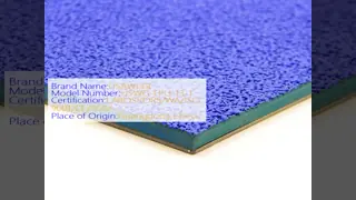 Full Pour IAAF Running Track Synthetic Outdoor 13mm Thickness