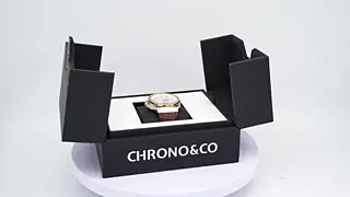 Business Gift Watch Box, Deluxe for Corporate Giveaways