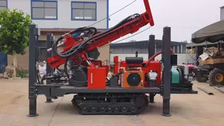 ST 200 Crawler Drilling Rig for Rock and Concrete Projects