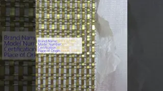 Custom Architectural Metal Mesh Durable Steel Fabric