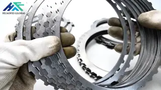 RE4F04A Transmission Steel Plate Kit 4-Speed High Clutch Steel Disc Set for Nissan Mazda Ford