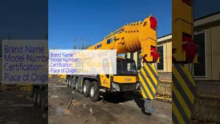 Refurbished XCMG 130 Ton Crane XCT130 Reliable Lifting Power