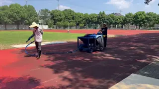 Solvent-Free Permeable Running Track Installation | Athletic Track Construction