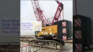 Used SANY SCC750A 75T Crawler Crane 2020 Low Hours Sale