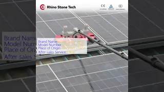 RHINO700 EH2 Solar Panel Cleaning Brush for Faster Results