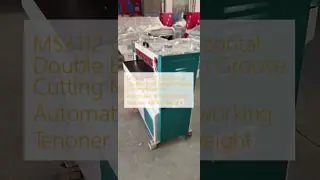 MS3112 CNC Double End Tenoner Precision Woodworking Machine
