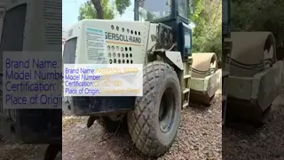 Ingersoll Rand 175 18 Ton Vibratory Roller for Sale