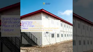 Assembled Two Bedroom Expandable Container House