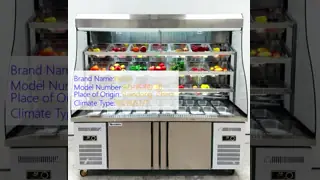 Malatang Hot Pot Display Fridge Premium Restaurant Solution