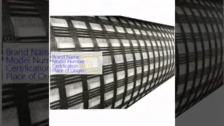 High Strength Fiberglass Geogrid for Road Reinforcement