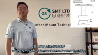 2AHENG001200 SMT Fuji RH01 Placement Head 20.0VG Nozzle (D36-200VG-260) #smt #nozzle #smtmachine