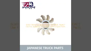 Hino 300 N04C Fan Blade Replacement Part