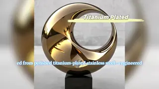 Luxury Modern Metal Sculpture for Landscape Design