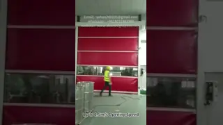 Industrial High Speed Door Performance Test | Fast, Smooth & Reliable