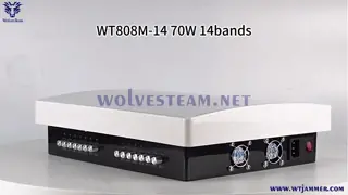 WT808M-14 70W 14bands desktop type jammer directional antenna