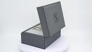 Custom Logo Leather Watch Gift Box, Eco-Friendly Wholesale Packaging