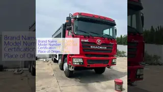 SHACMAN F3000 8x4 Dump Truck 380HP Heavy Duty Power