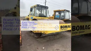 Used BOMAG BW 220 D 40 Roller 20 Ton Compaction Power