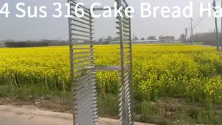Cooling Oven Bun Pan Bakery Trolley Cart