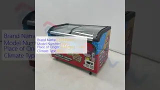 Commercial Open Top Refrigerator Blast Chiller Showcase