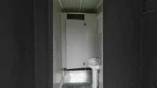 Portable Private toilet with separate compartments