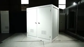 Double-unit portable toilet