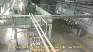 Multifunctional Cassava Starch Machine Raw Tubers Deep Processing Device