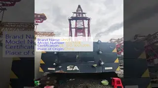 SANY SCC550E 55 Ton Crawler Crane Verified Condition