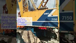 Used KOBELCO 7150 Crane 150T Capacity Ready to Work