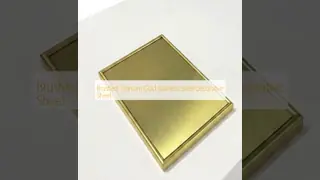 Durable Wood Look Stainless Steel Wall Panels