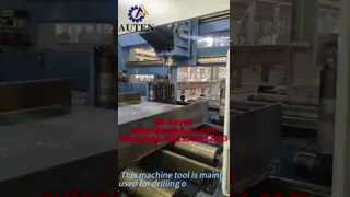 Cnc Beam Drilling Shearing Production Line BT40 Spindle Hole Taper