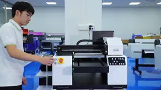 UFL-300 A3 UV Flatbed Printer — DX7 Printhead, Print on Glass Acrylic Metal Wood Phone Case