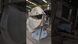 Industrial Stainless Steel Disc Granulator for Powder Raw Material Processing