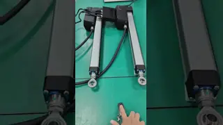 1200KG Synchronized Industrial Linear Actuators in Action