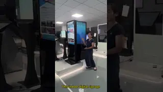 Double Sided Floor Standing Digital Signage Display