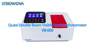 Quasi Double Beam Visible Spectrophotometer VB-600