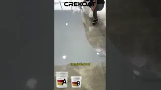 Is the dusty and sandy cement floor too ugly? One bucket of epoxy floor paint does the trick!