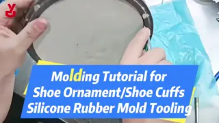 Molding Tutorial for Shoe Ornament/Shoe Cuffs Silicone Rubber Mold Tooling